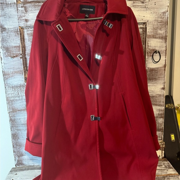 London Fog | Jackets & Coats | London Fog Womens Trench Coat In Vibrant ...